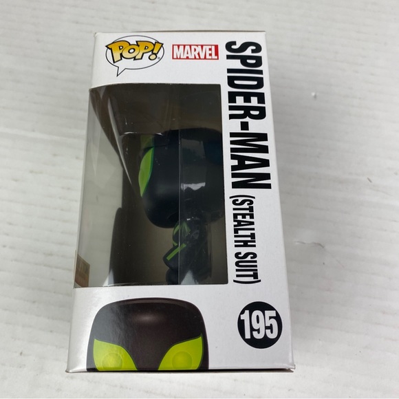 Funko | Toys | Funko Pop Spiderman Stealth Suit 95 Marvel Glow In The ...